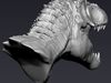V-rex Head Dinosaur 3D model 3D printable | CGTrader