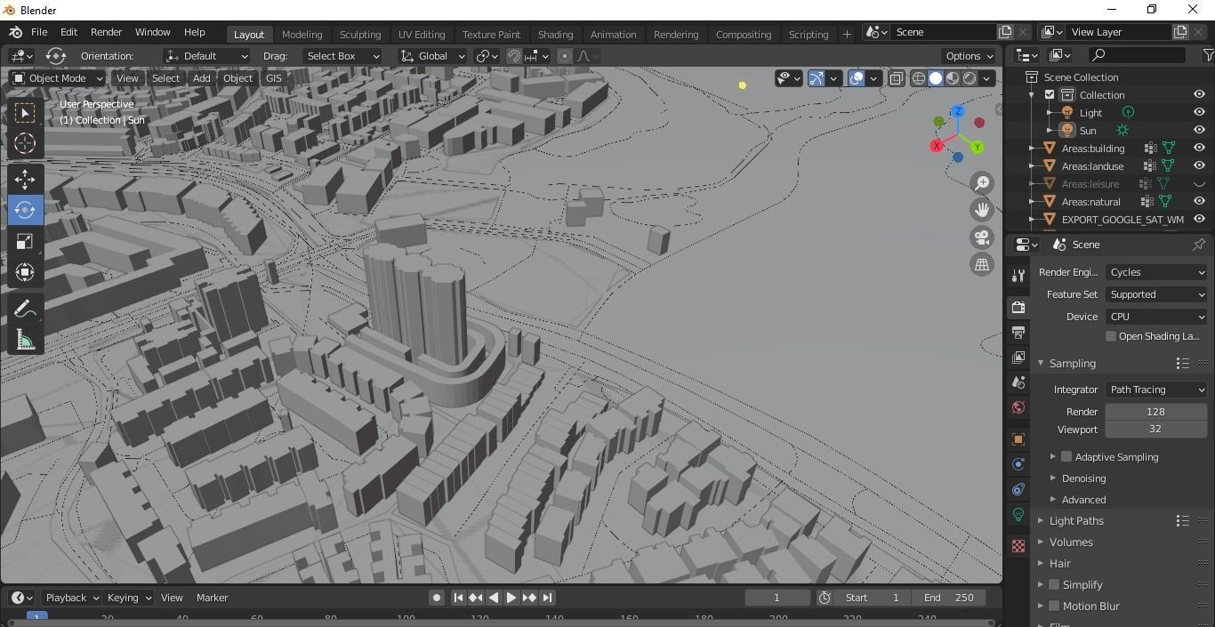 Game Map free 3D model | CGTrader