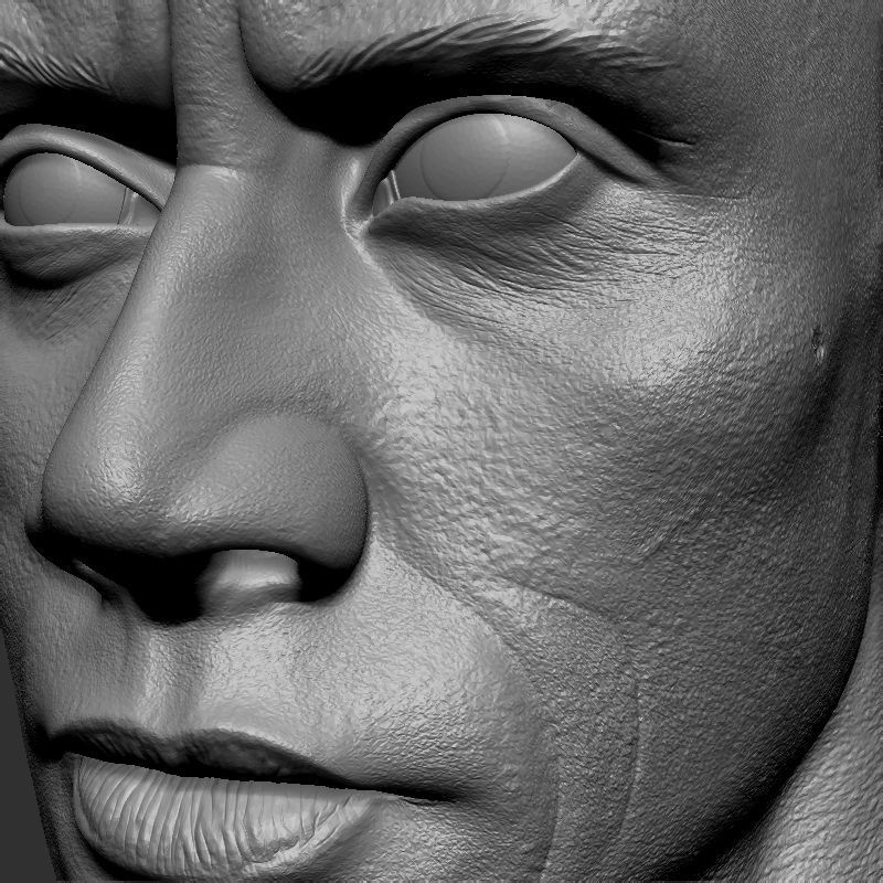 Dwayne johnson 3D model 3D printable | CGTrader