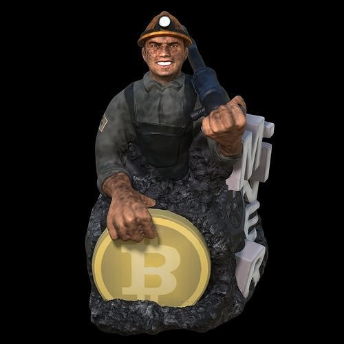 Miner 2 3D model 3D printable | CGTrader