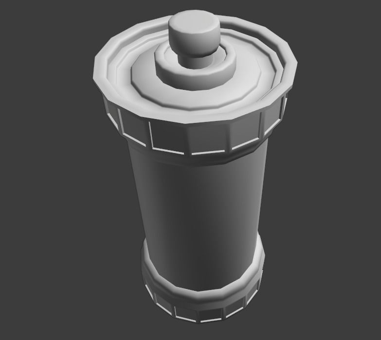 3D model Bacta canister VR / AR / low-poly | CGTrader