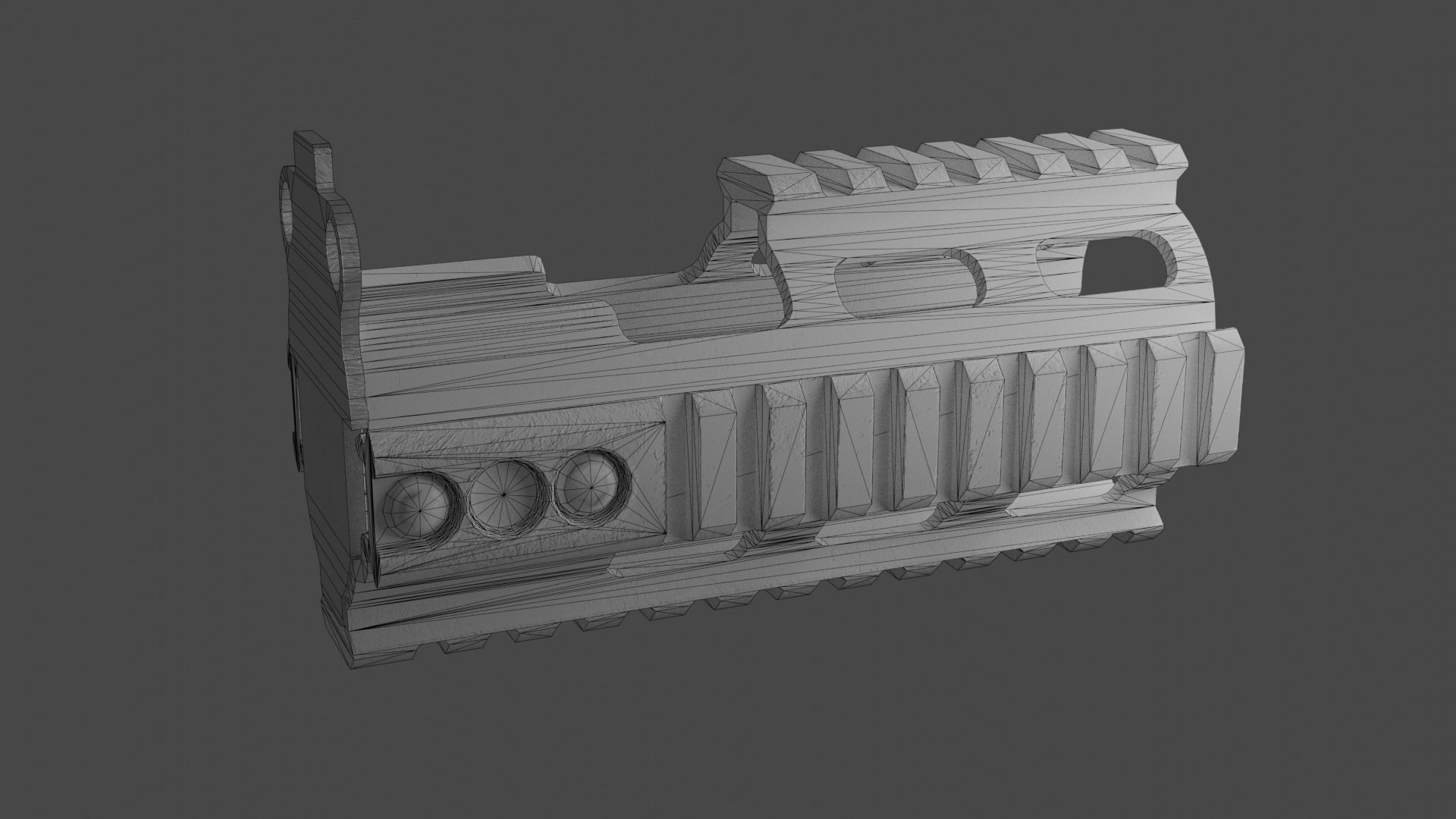 3D model FN SCAR Handguard VR / AR / low-poly | CGTrader