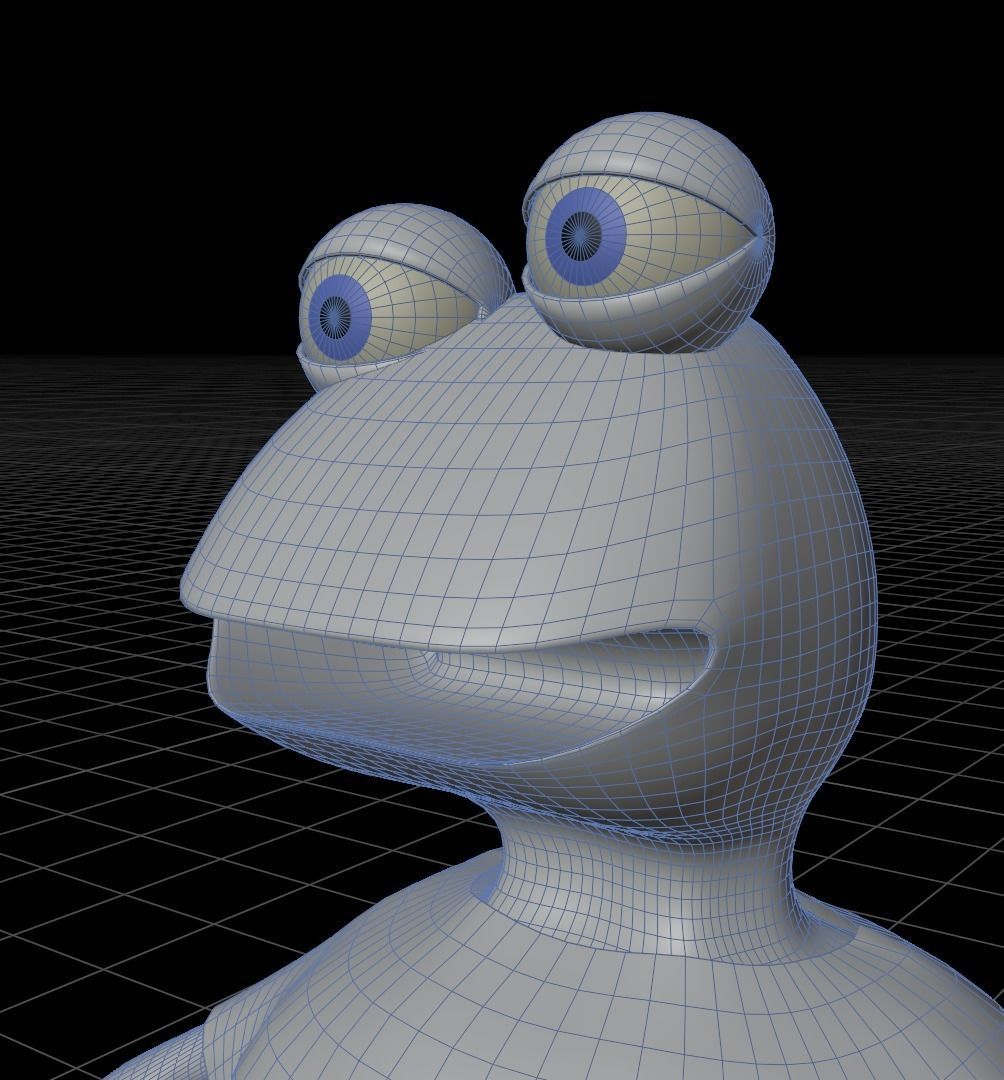 Bull toad 3D model | CGTrader