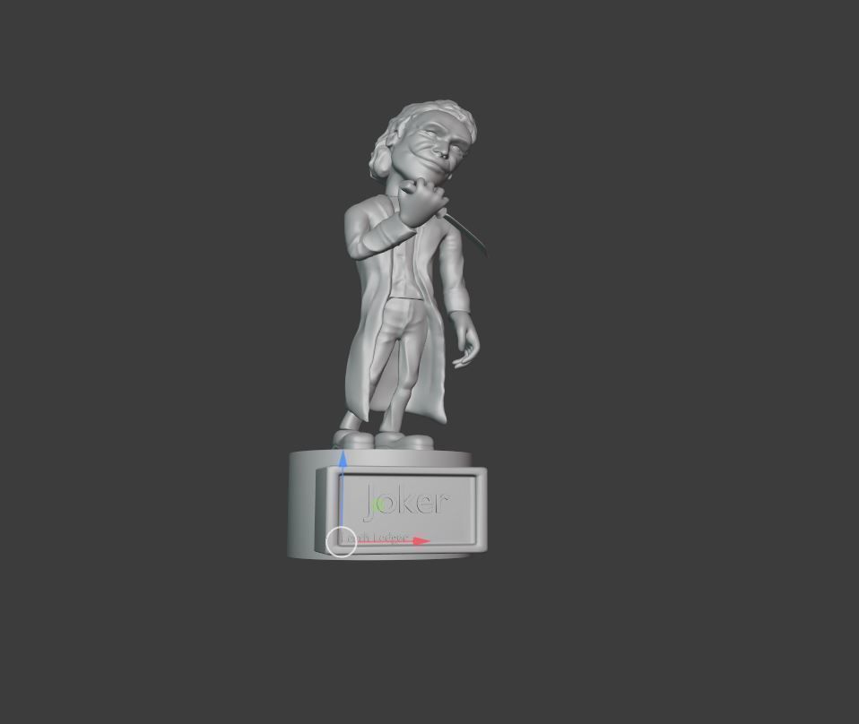 HEATH LEDGER - 3D PRINTING free 3D model 3D printable | CGTrader