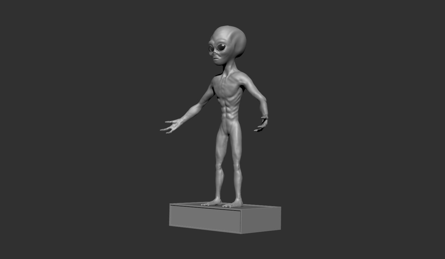 Alien 3D model 3D printable | CGTrader