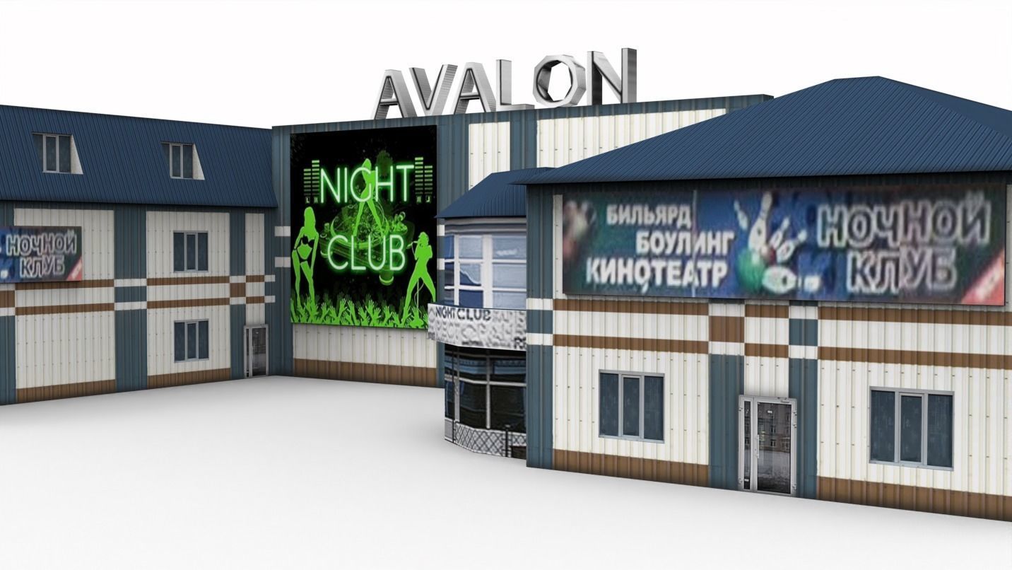 3D model Night club VR / AR / low-poly | CGTrader