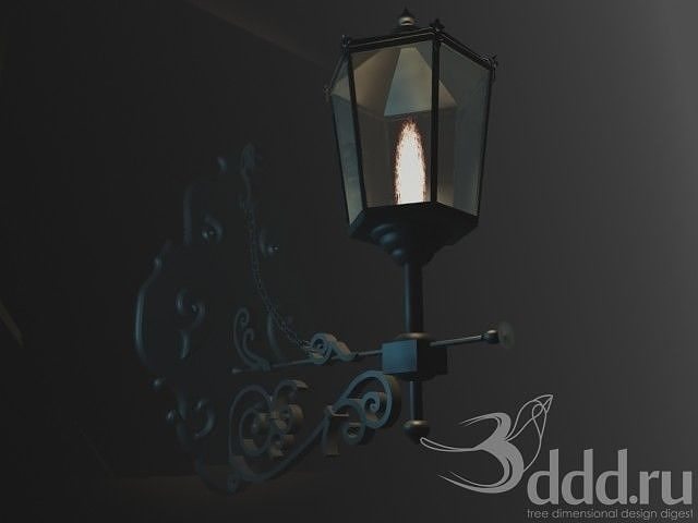 street lamp free 3D model | CGTrader