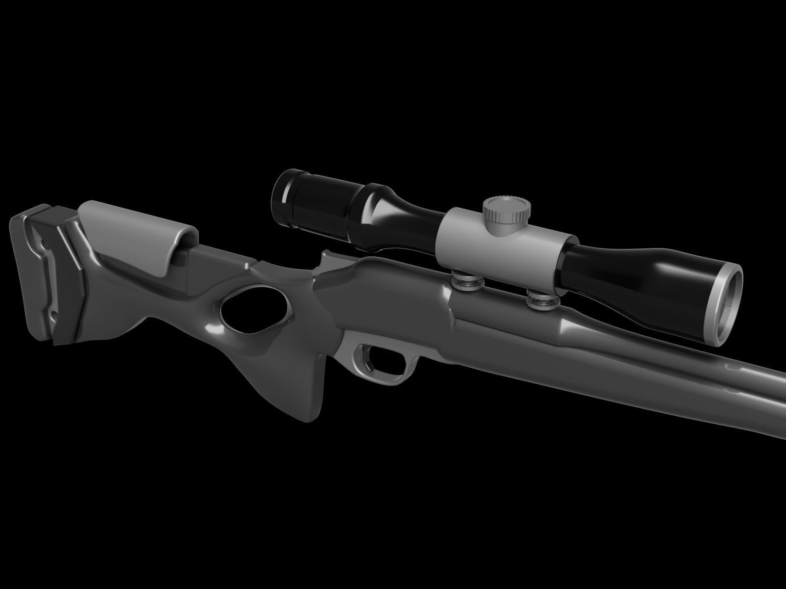 3D model Blaser R8 gun VR / AR / low-poly | CGTrader