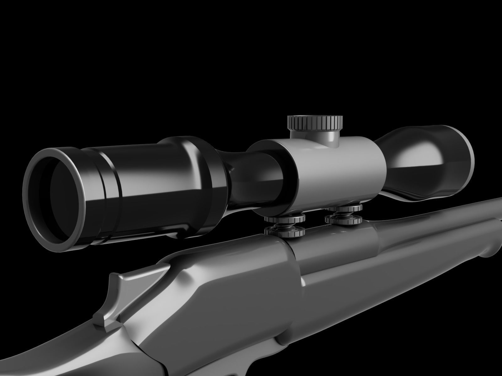 3D model Blaser R8 gun VR / AR / low-poly | CGTrader