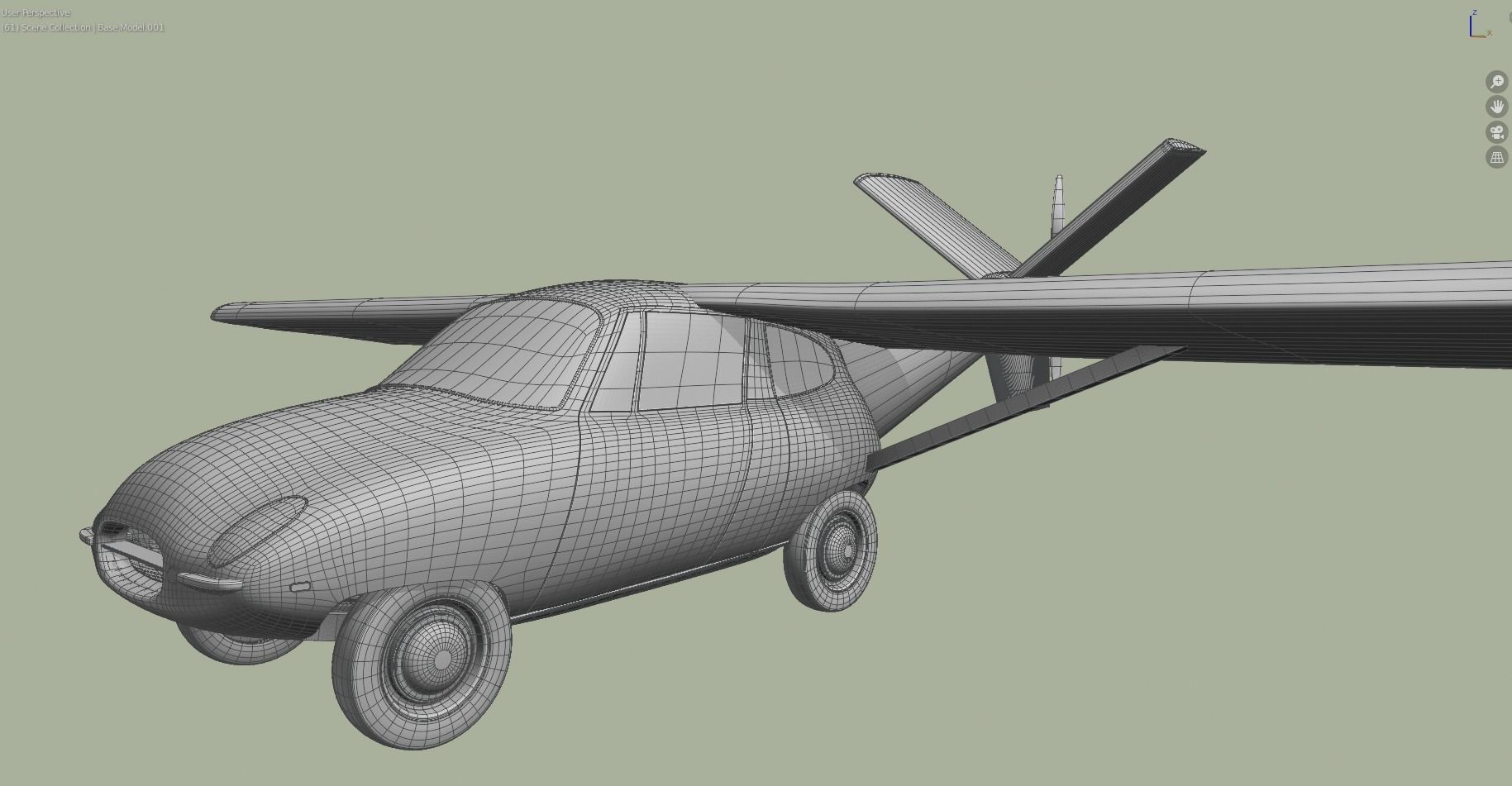 Aerocar III 3D Printable Model 3D model 3D printable | CGTrader