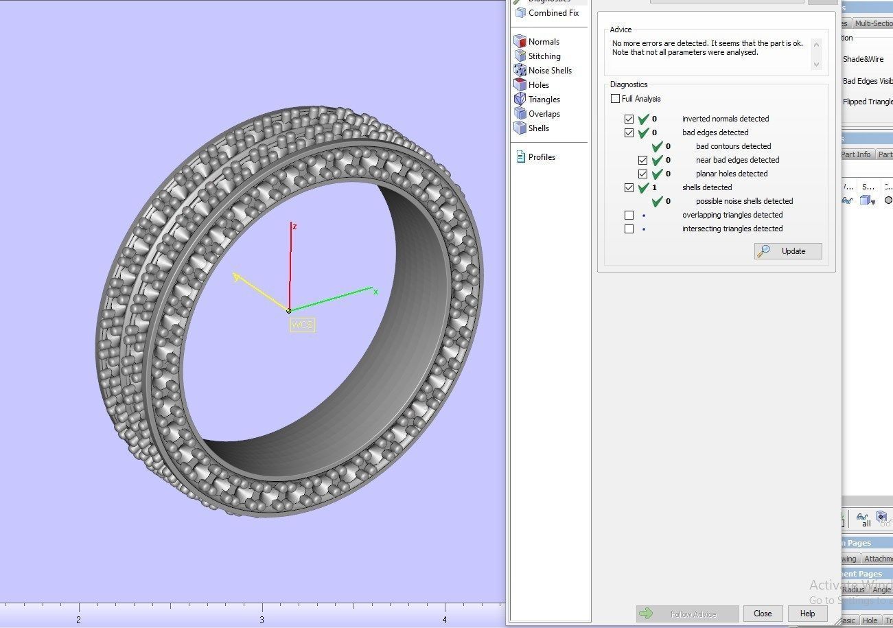 Wedding Set Ring Women Men Ring CAD Design-PSJM001V12 3D model 3D ...