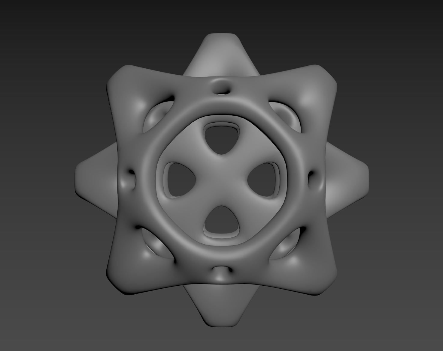 Star Jewel 3D model 3D printable | CGTrader