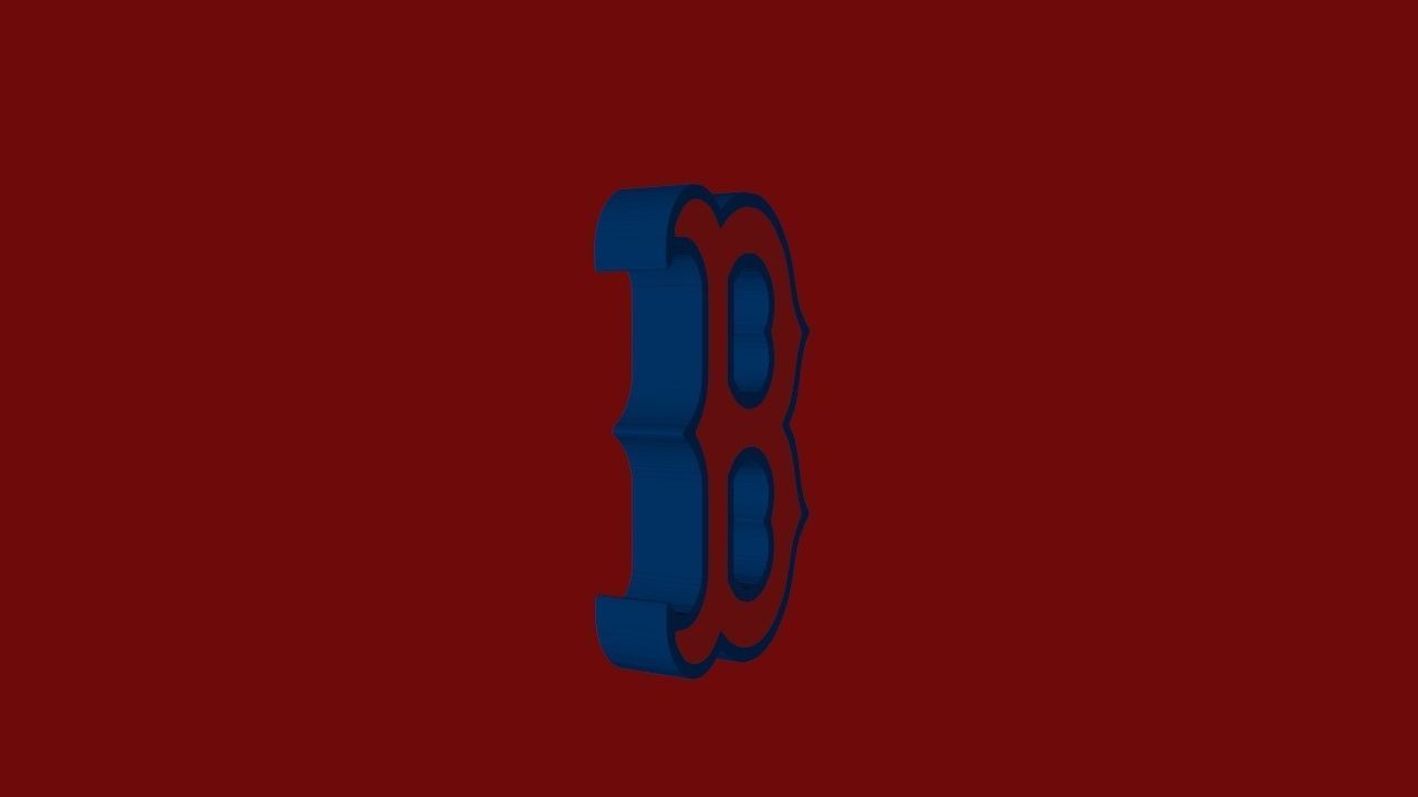 Boston Red Sox Logo 3D model | CGTrader