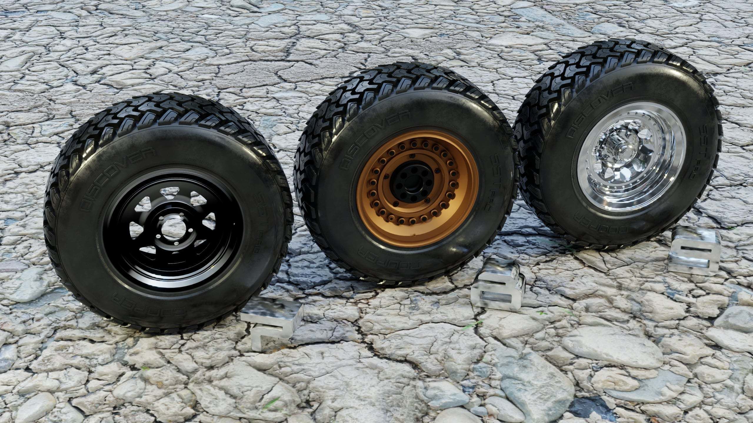 The ultimate wheel pack 3D model | CGTrader