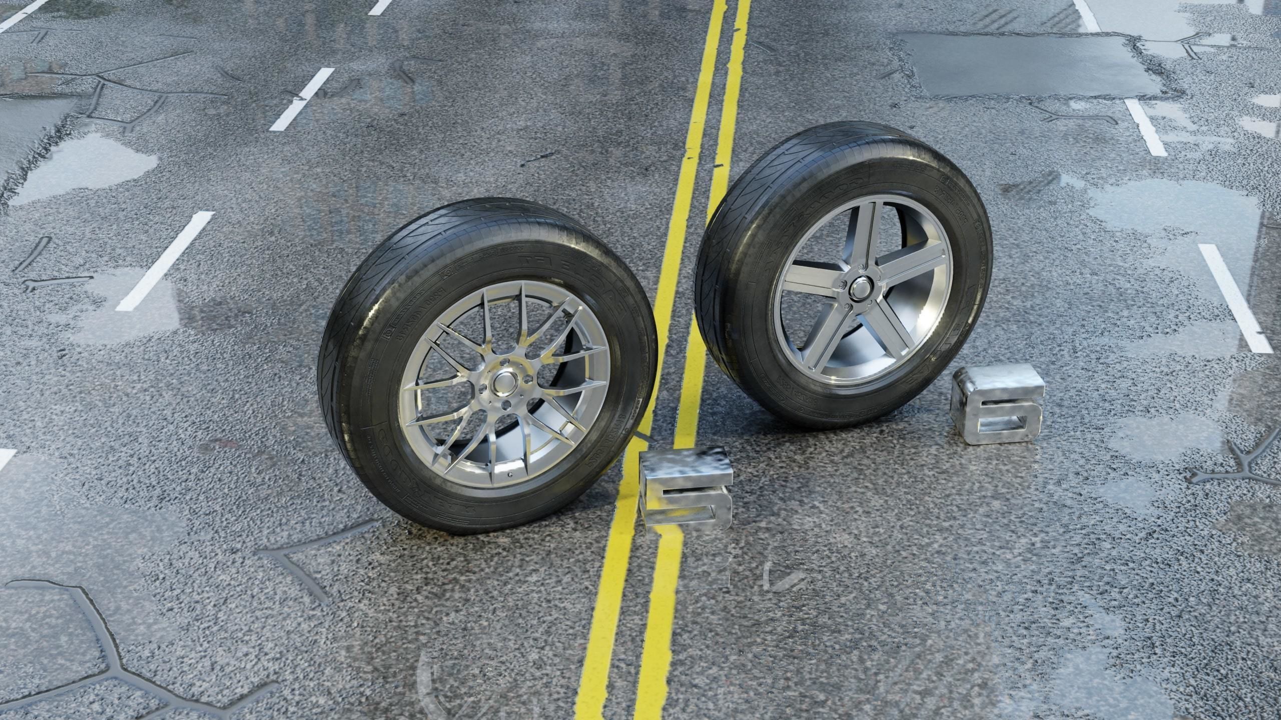 The ultimate wheel pack 3D model | CGTrader