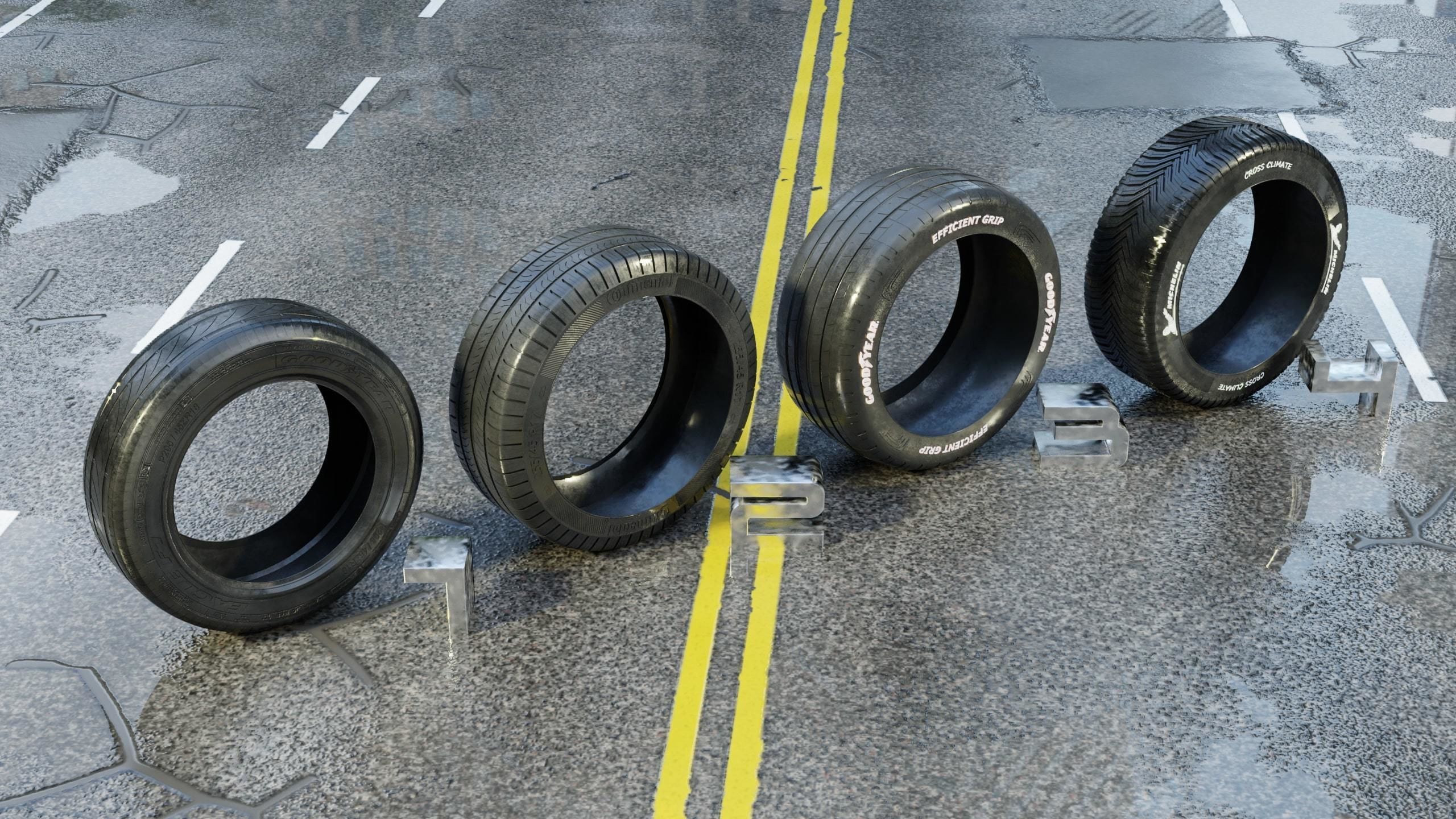The ultimate wheel pack 3D model | CGTrader