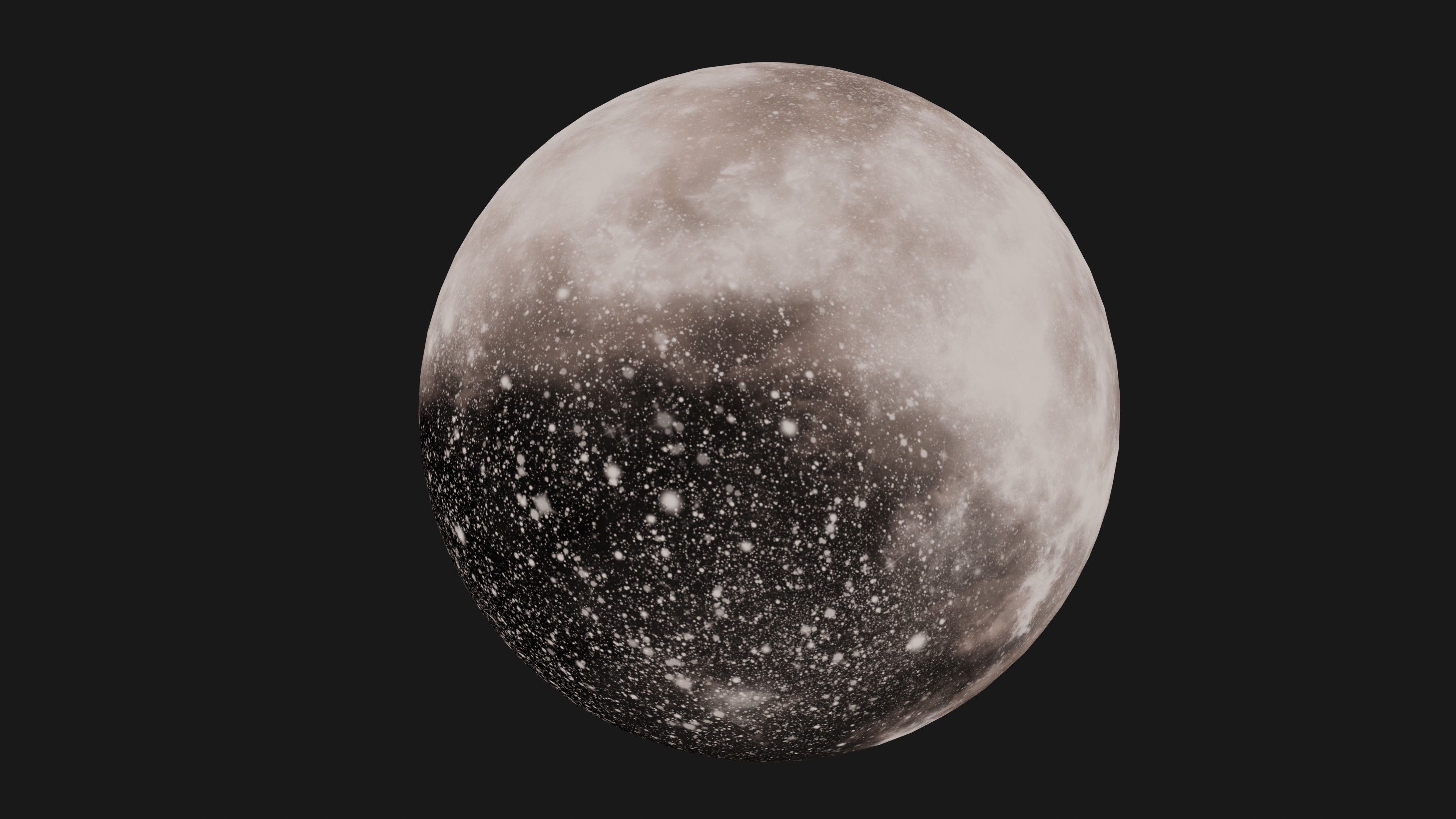 3D model HDRI Panoramic Sky - 360 starfield - 09 soft pastel VR / AR ...