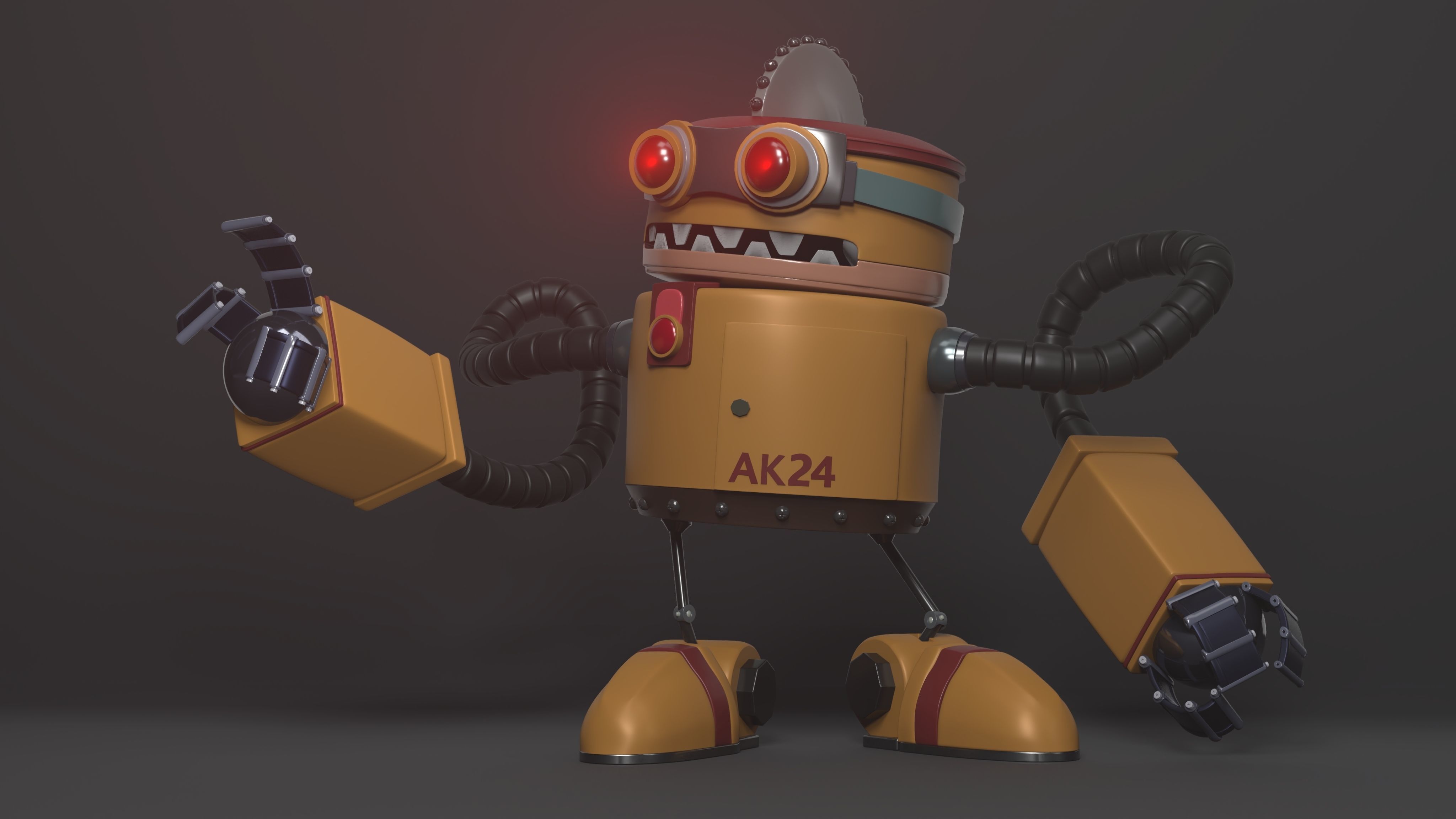 Pablo the robot by Adi Koriat 3D model | CGTrader