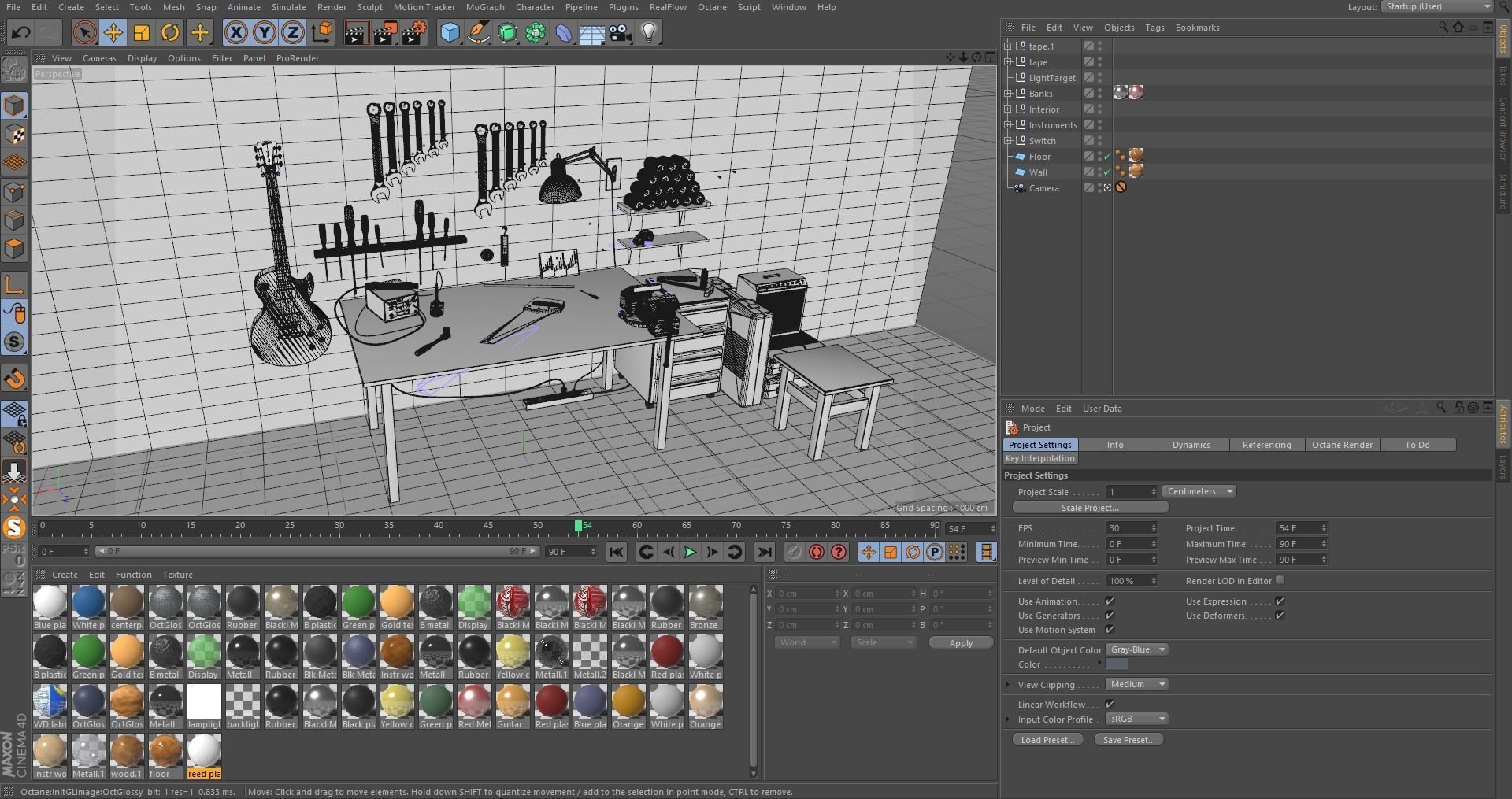 Tools room HQ interior models 3D model | CGTrader