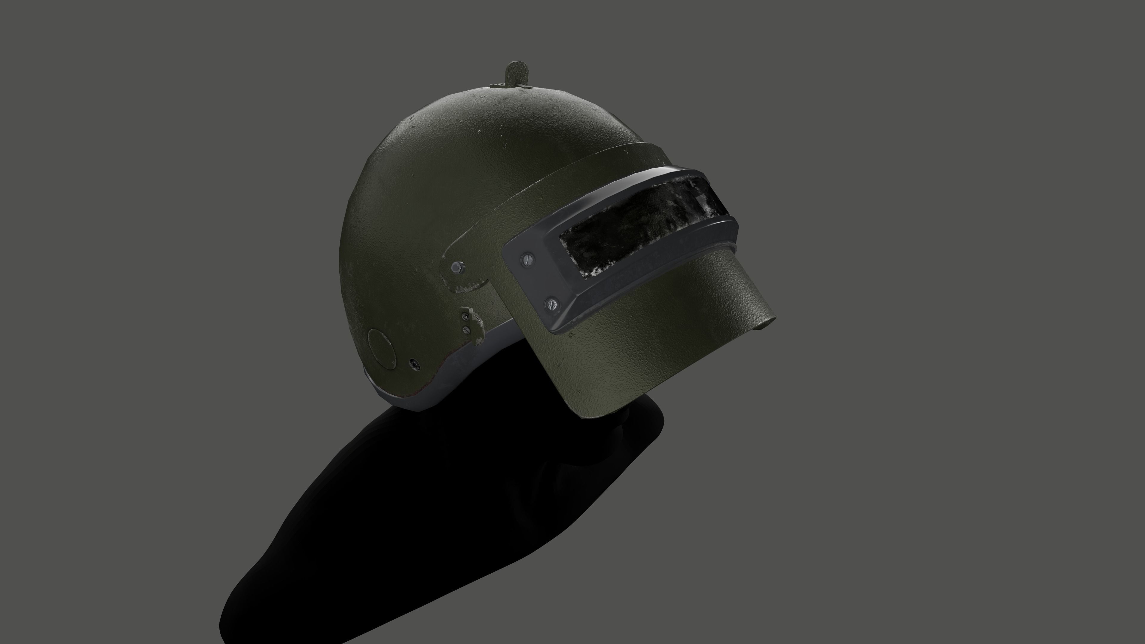 3D model Altyn K6-3 Helmet Low-poly game ready VR / AR / low-poly ...