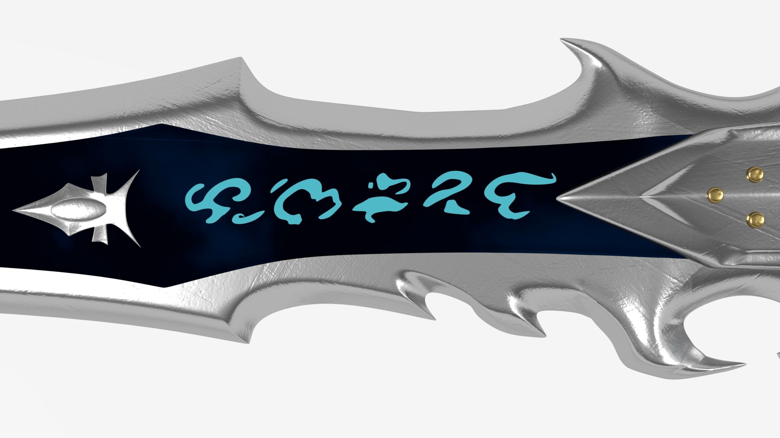 3D model Frostmorn sword VR / AR / low-poly | CGTrader