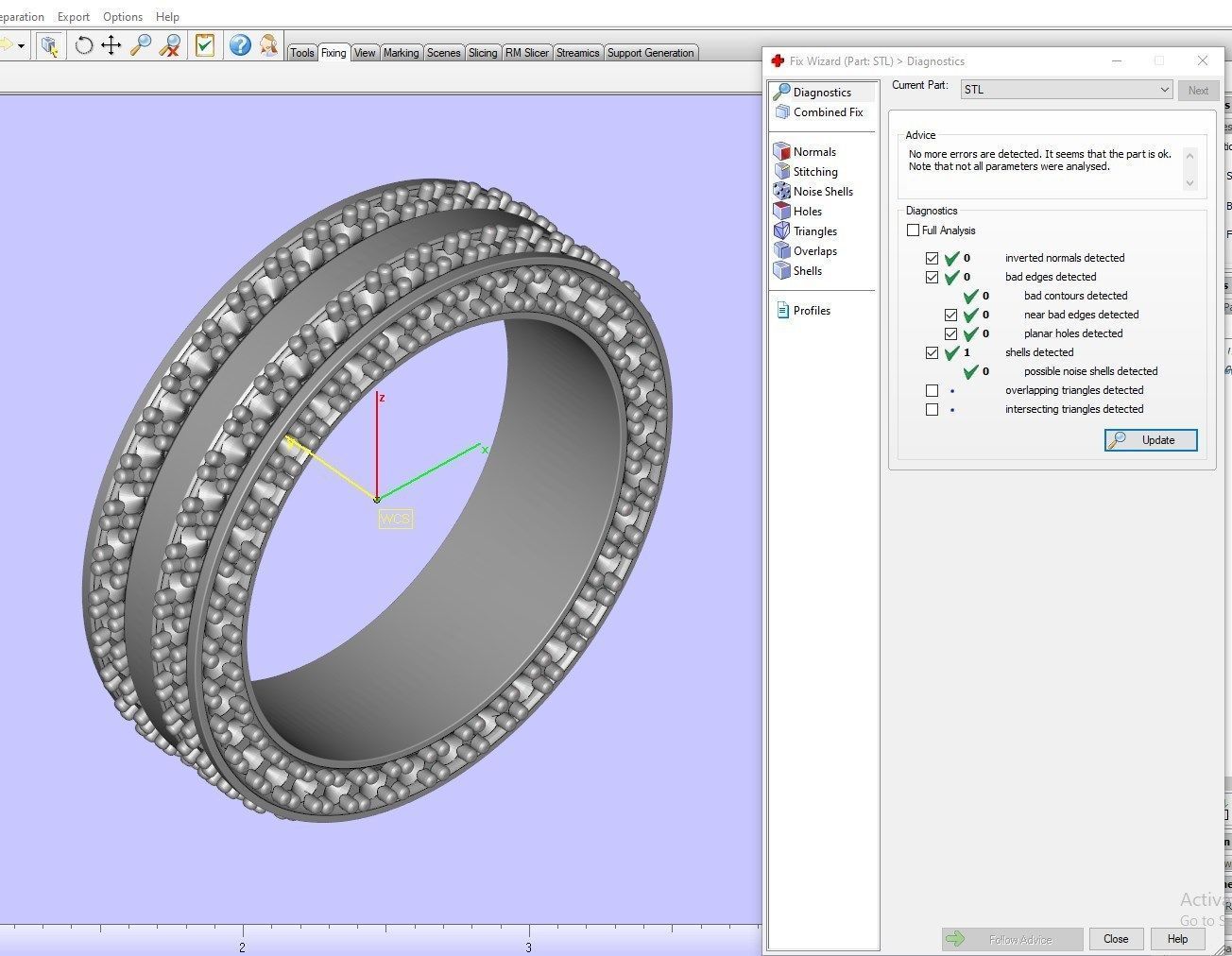 Wedding Set Ring Women Men Ring CAD Design-PSJM001V16 3D model 3D ...