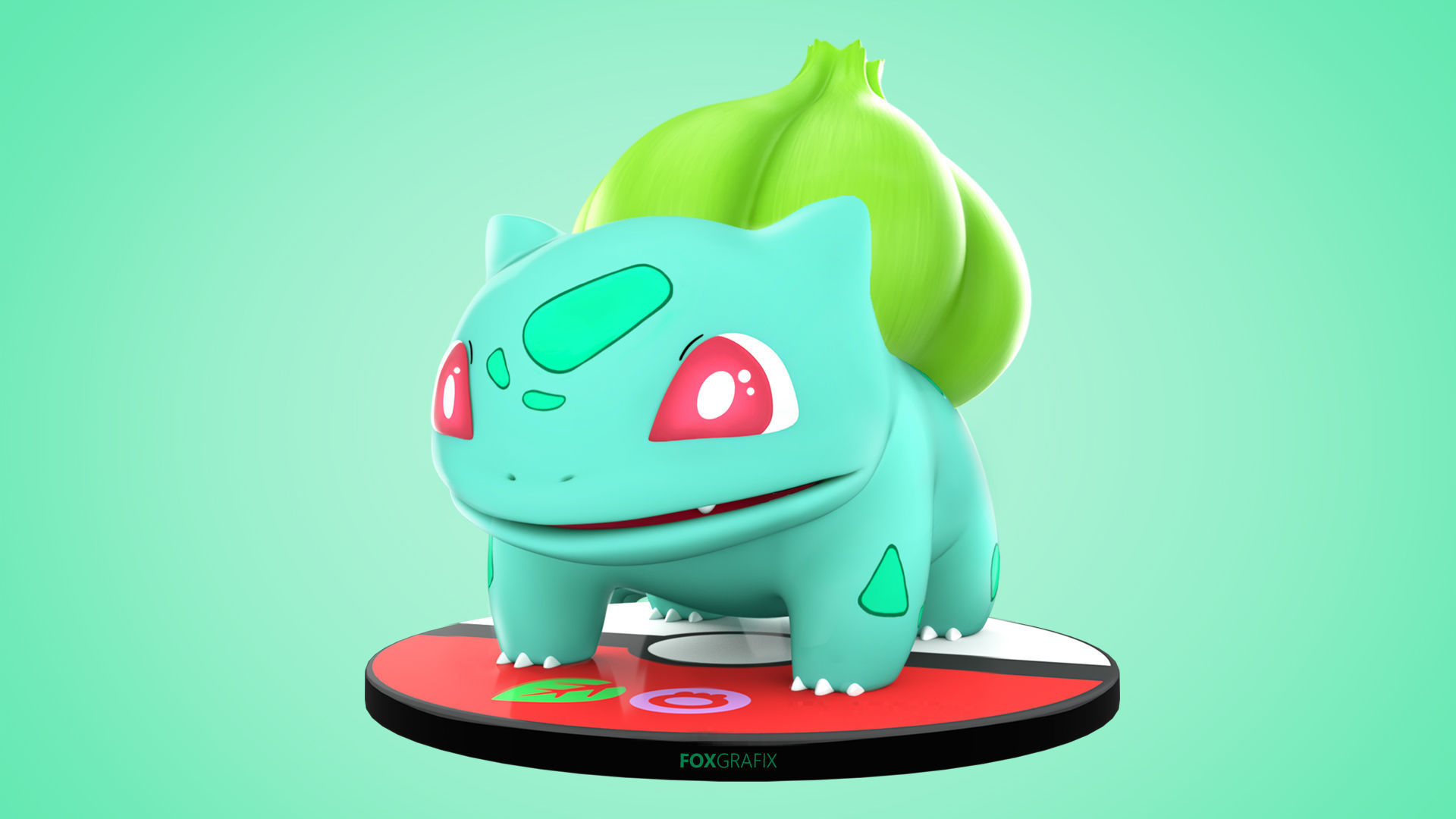 3D model Bulbasaur Pokemon VR / AR / low-poly | CGTrader