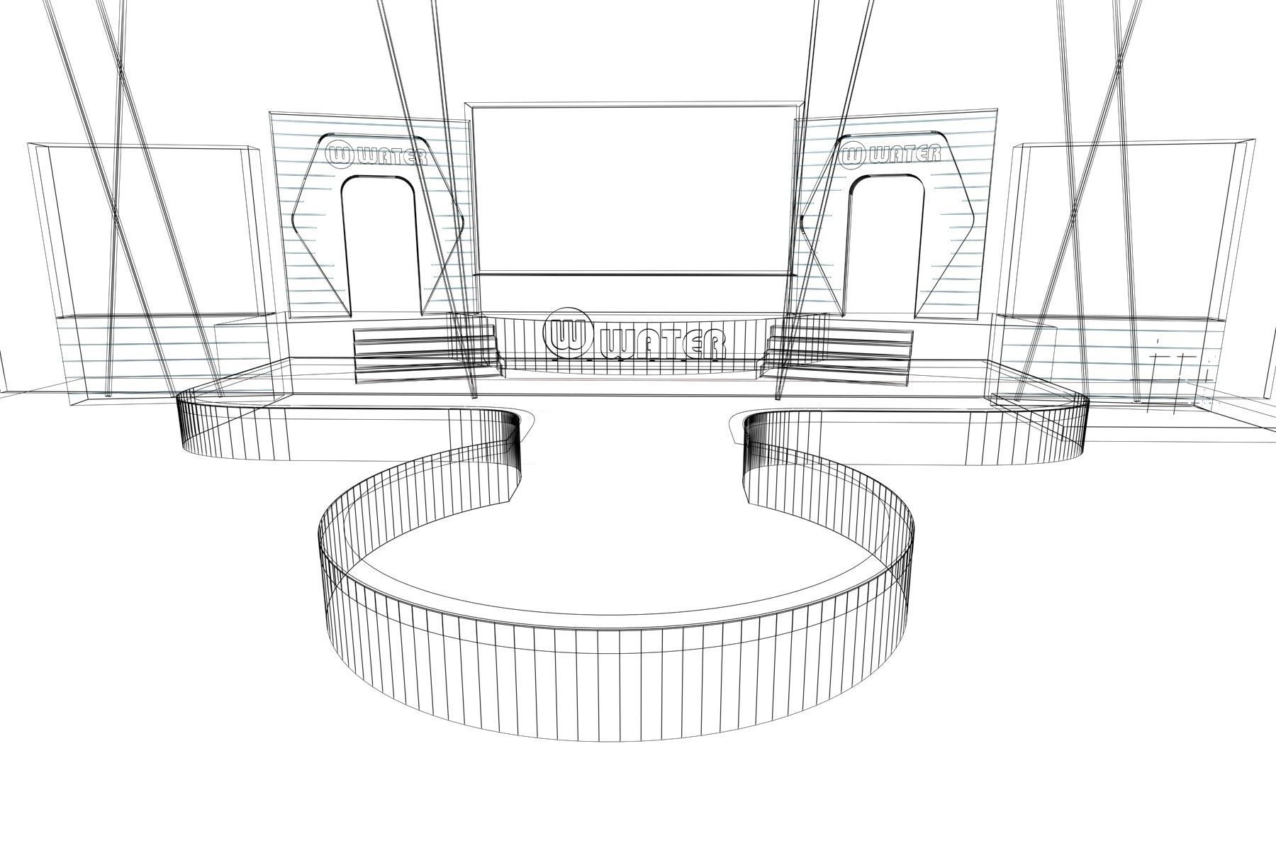 Event Stage Design 3D model | CGTrader