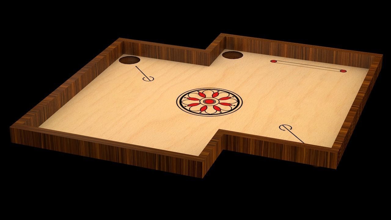 3D model Mini Carrom Boards Pack VR / AR / low-poly | CGTrader