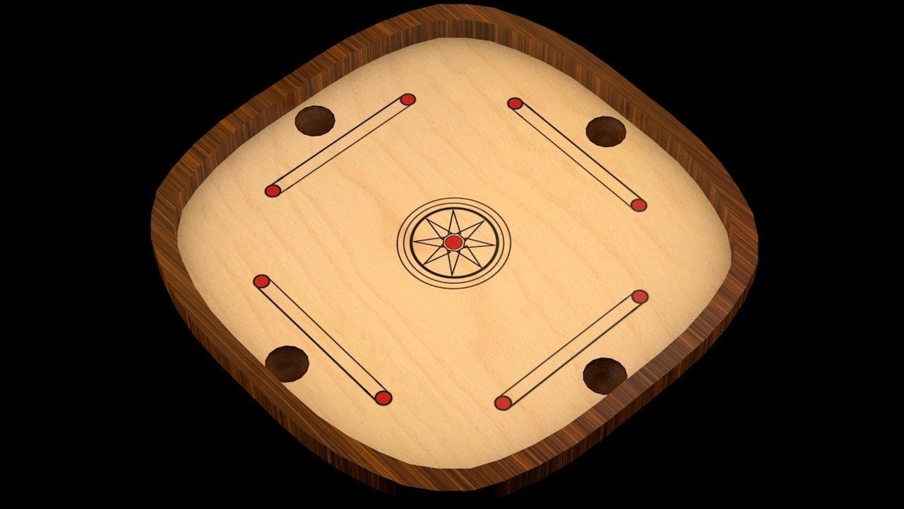 3D model Mini Carrom Boards Pack VR / AR / low-poly | CGTrader