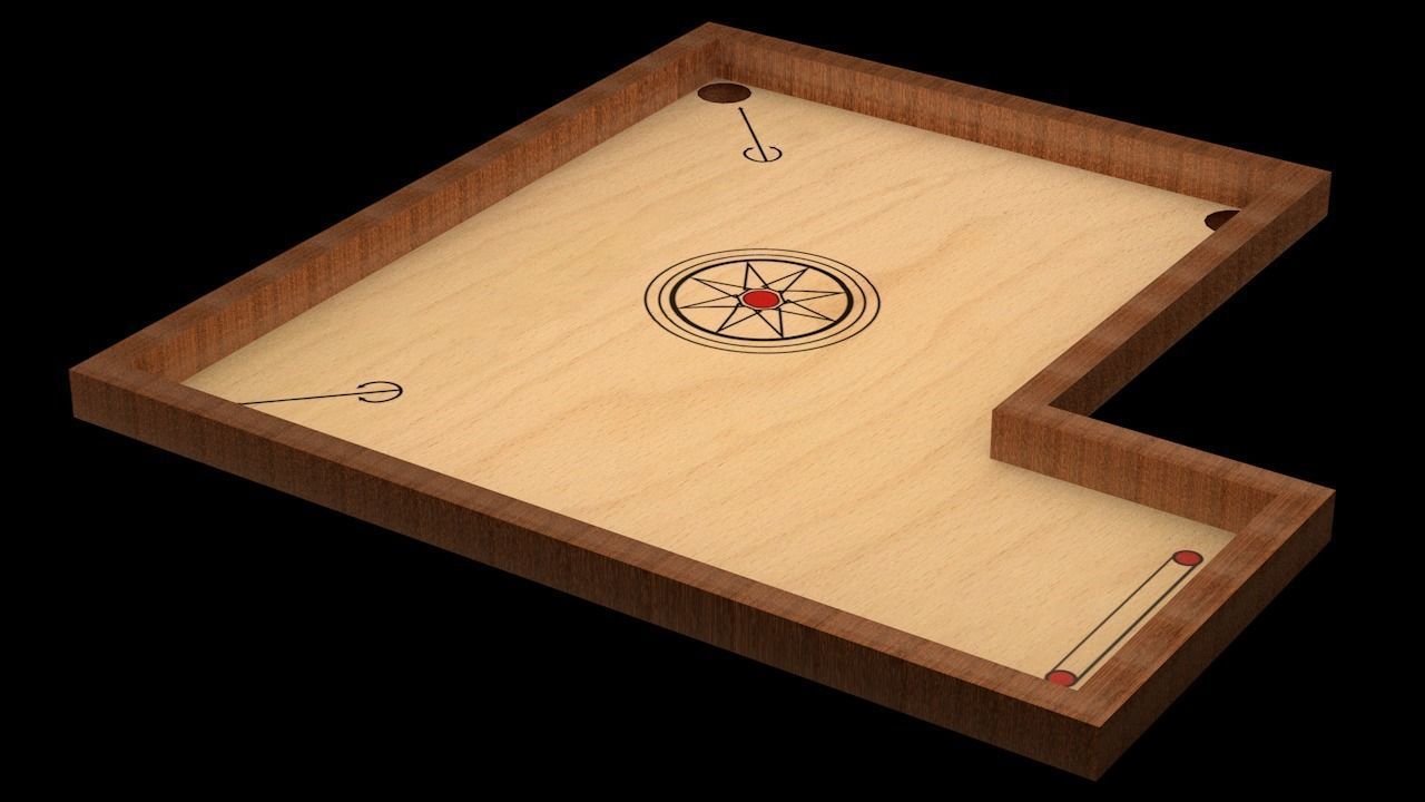 3D model Mini Carrom Boards Pack VR / AR / low-poly | CGTrader