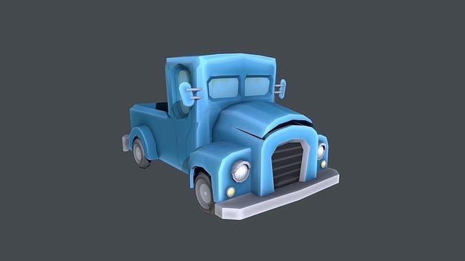 3D model Car Stylized VR / AR / low-poly | CGTrader