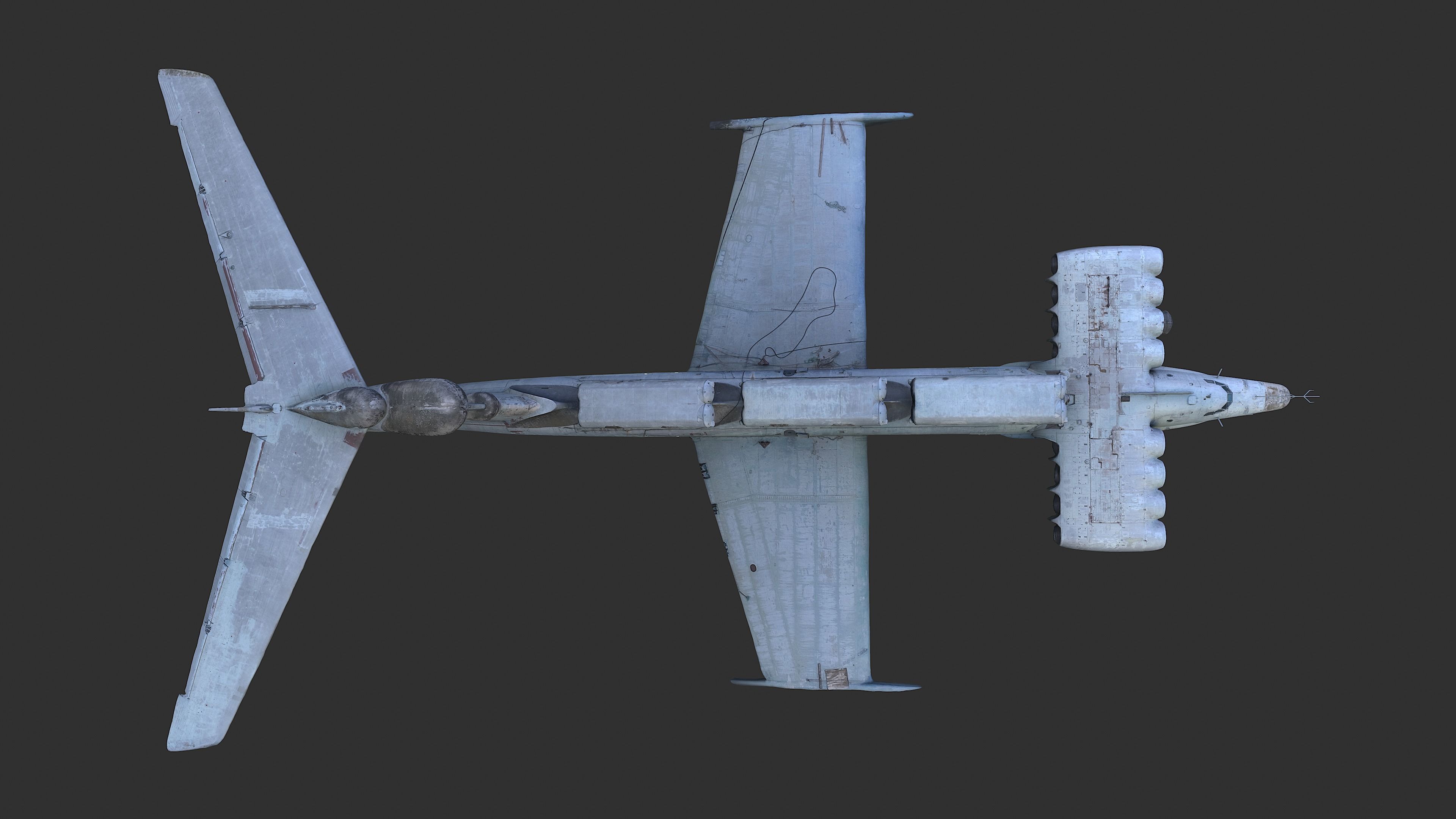 3D model Caspian Sea Monster ekranoplan Lun Low poly VR / AR / low-poly ...