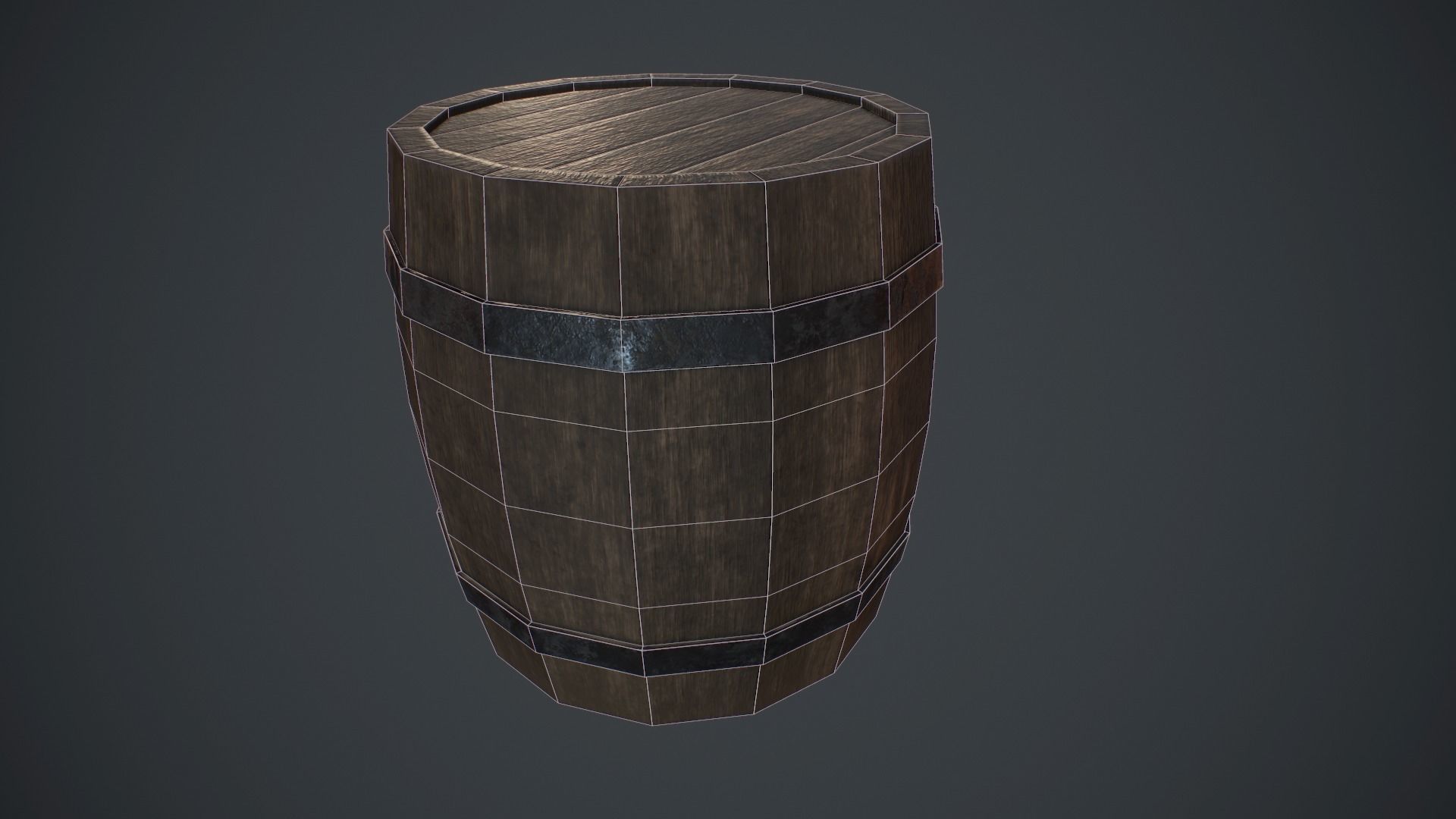 Set medieval storage boxes free VR / AR / low-poly 3D model | CGTrader