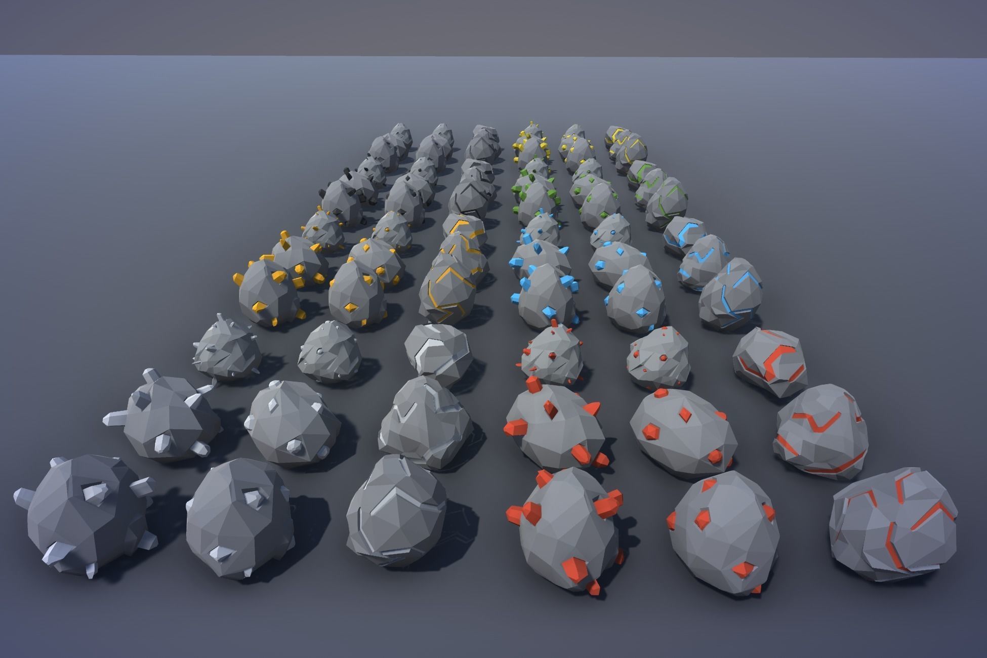 3D model Ultimate Low Poly Mining and Cave Pack VR / AR / low-poly ...
