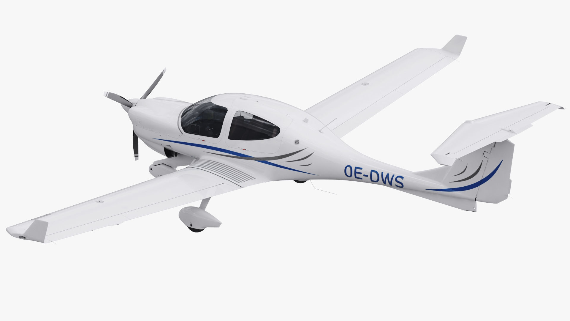 Diamond DA40 NG 3D model | CGTrader