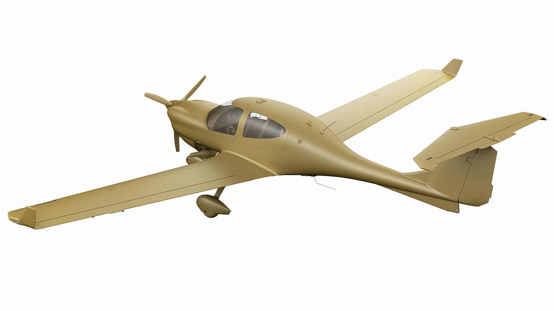 Diamond DA40 NG 3D model | CGTrader
