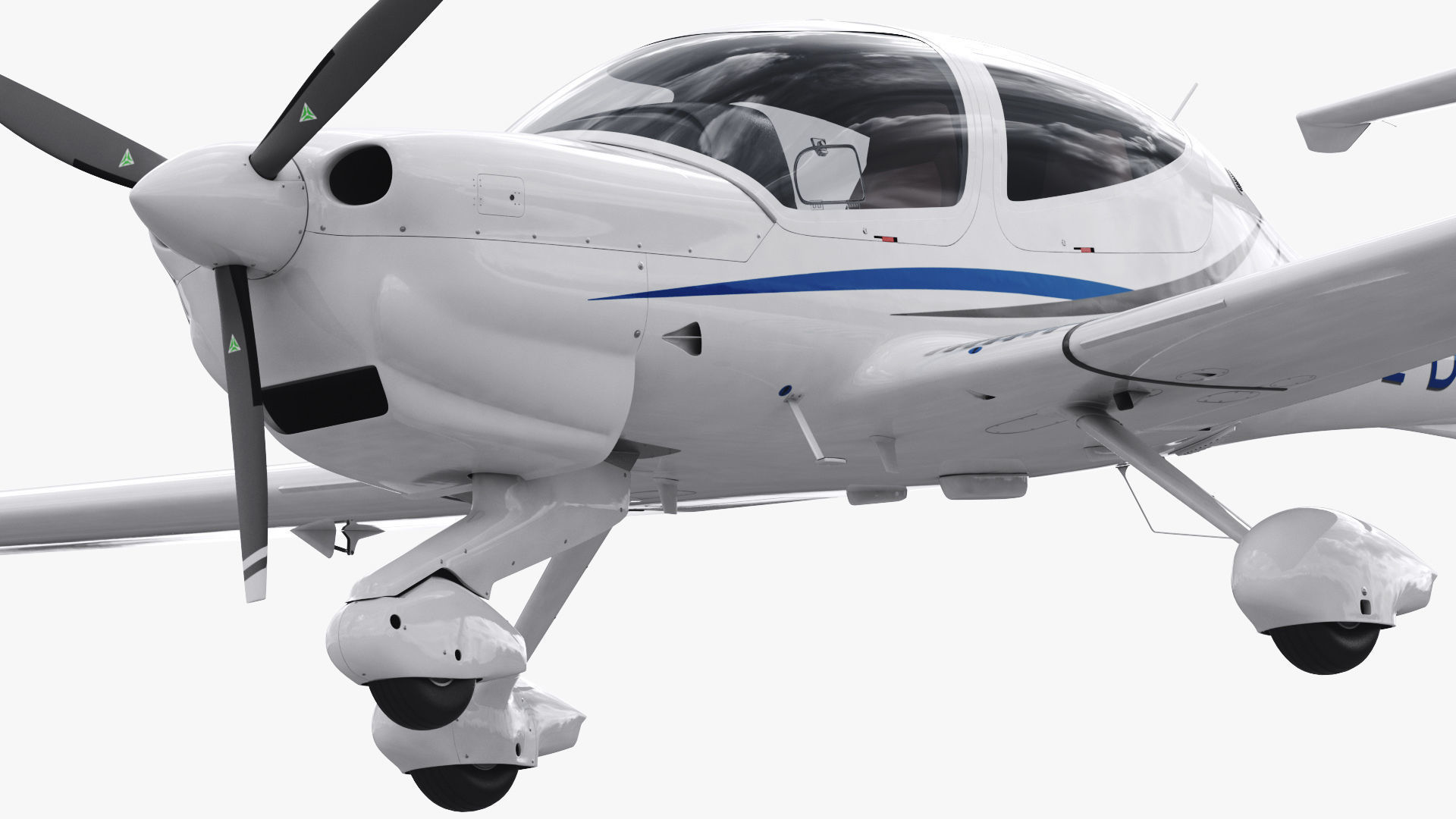 Diamond DA40 NG 3D model | CGTrader