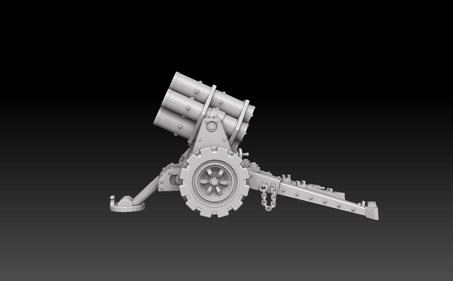 Nebelwerfer Artillery 3D model 3D printable | CGTrader
