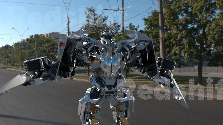 Transformer sideswipe - TF Series 3D model rigged | CGTrader