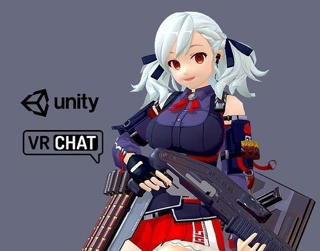 3D model SPAS-12 rigged - Girls Frontline VR / AR / low-poly | CGTrader