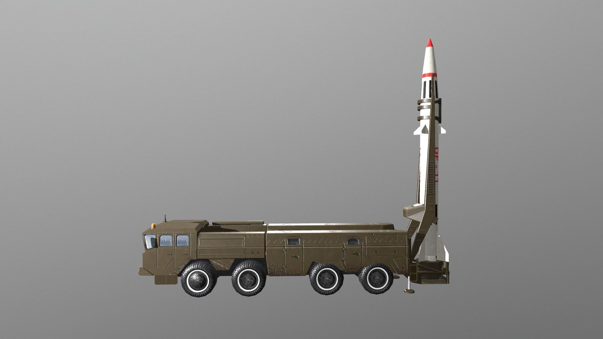 3D model Missile Launcher DF VR / AR / low-poly | CGTrader