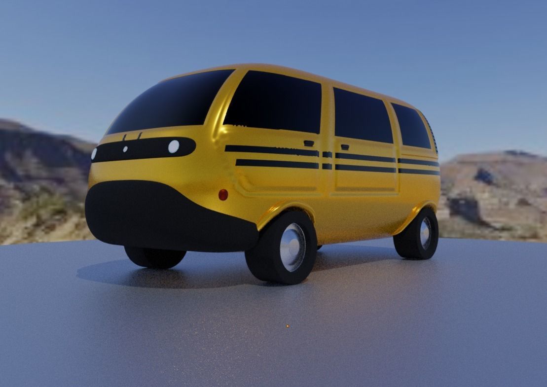 Danfo 3D Textured Model 3D model | CGTrader