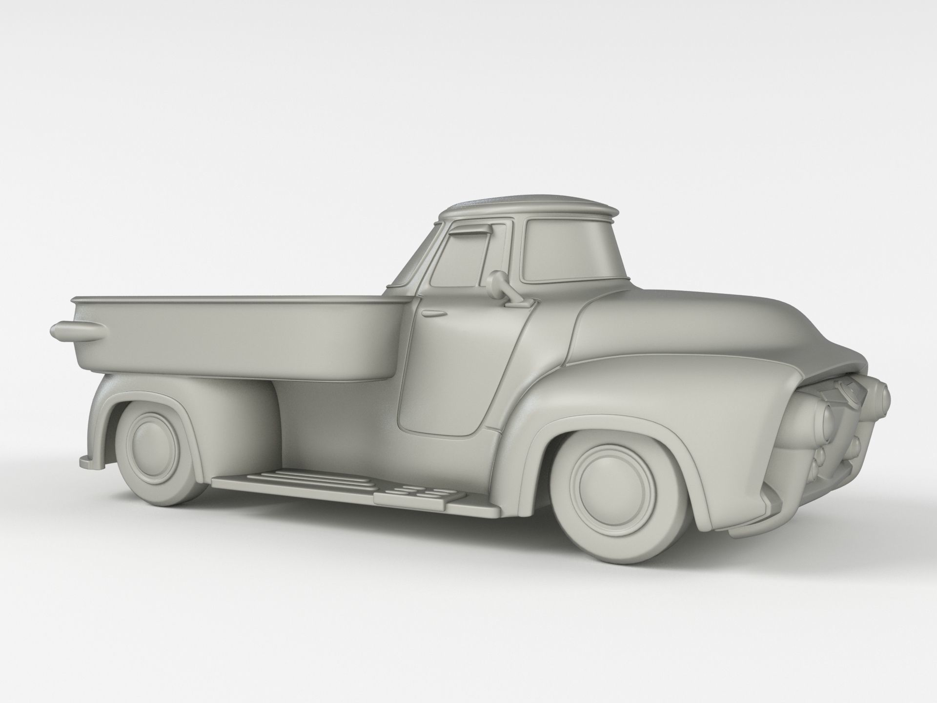 Pick-R-Up Truck Fallout 4 3D model 3D printable | CGTrader