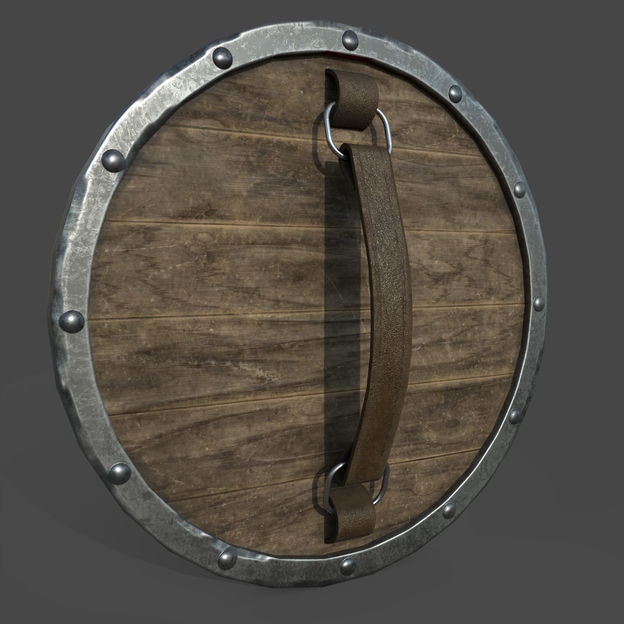 3D model war shield VR / AR / low-poly | CGTrader