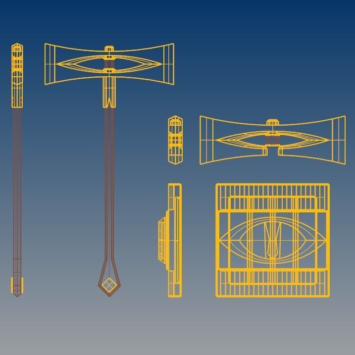 Merchant Guard Conversion Accessories free 3D model 3D printable | CGTrader