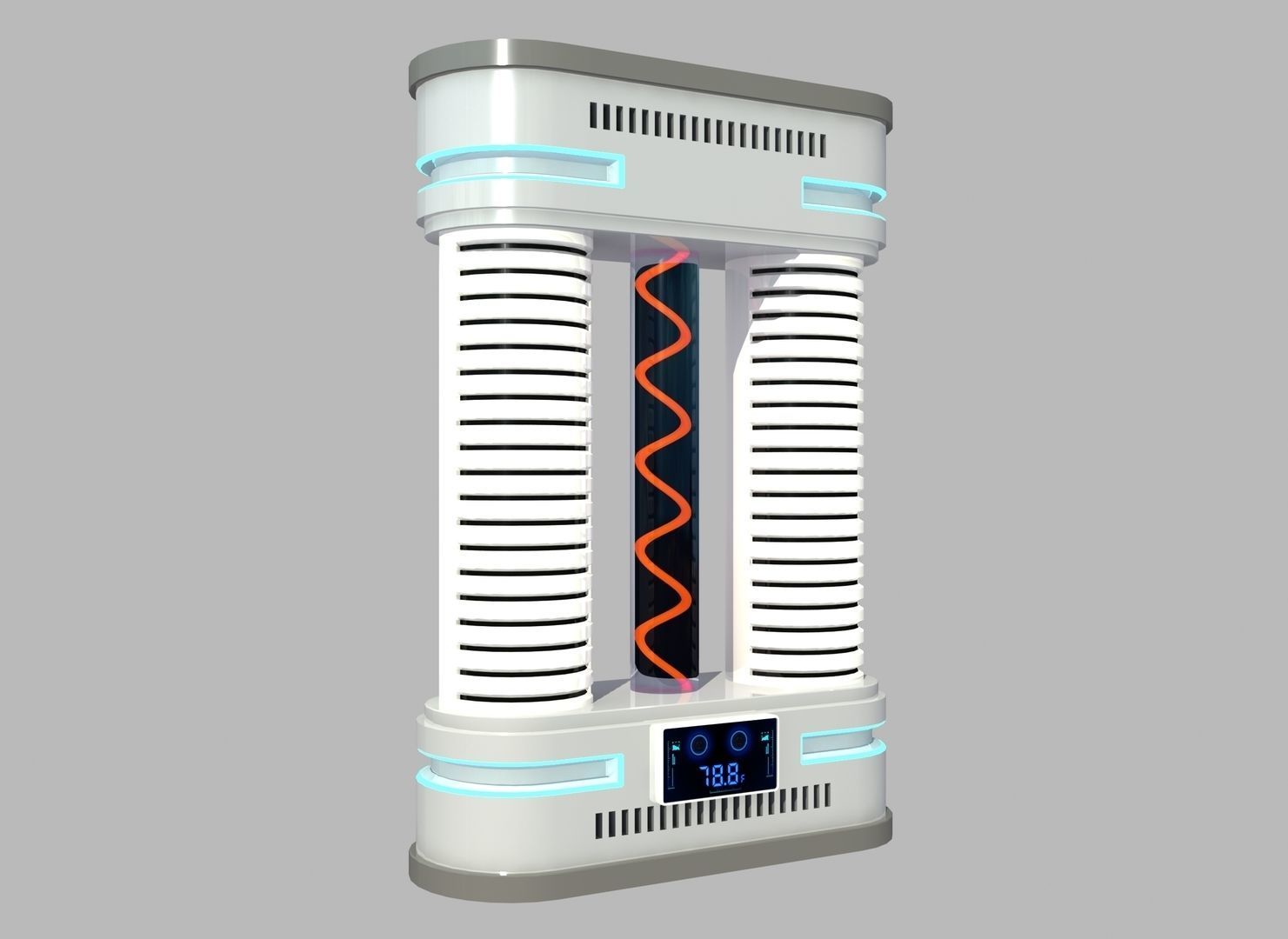 3D model 3D AIR COOLER GAME PROP VR / AR / low-poly | CGTrader
