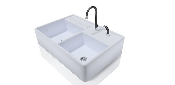Modern Kitchen Sink 3D model | CGTrader