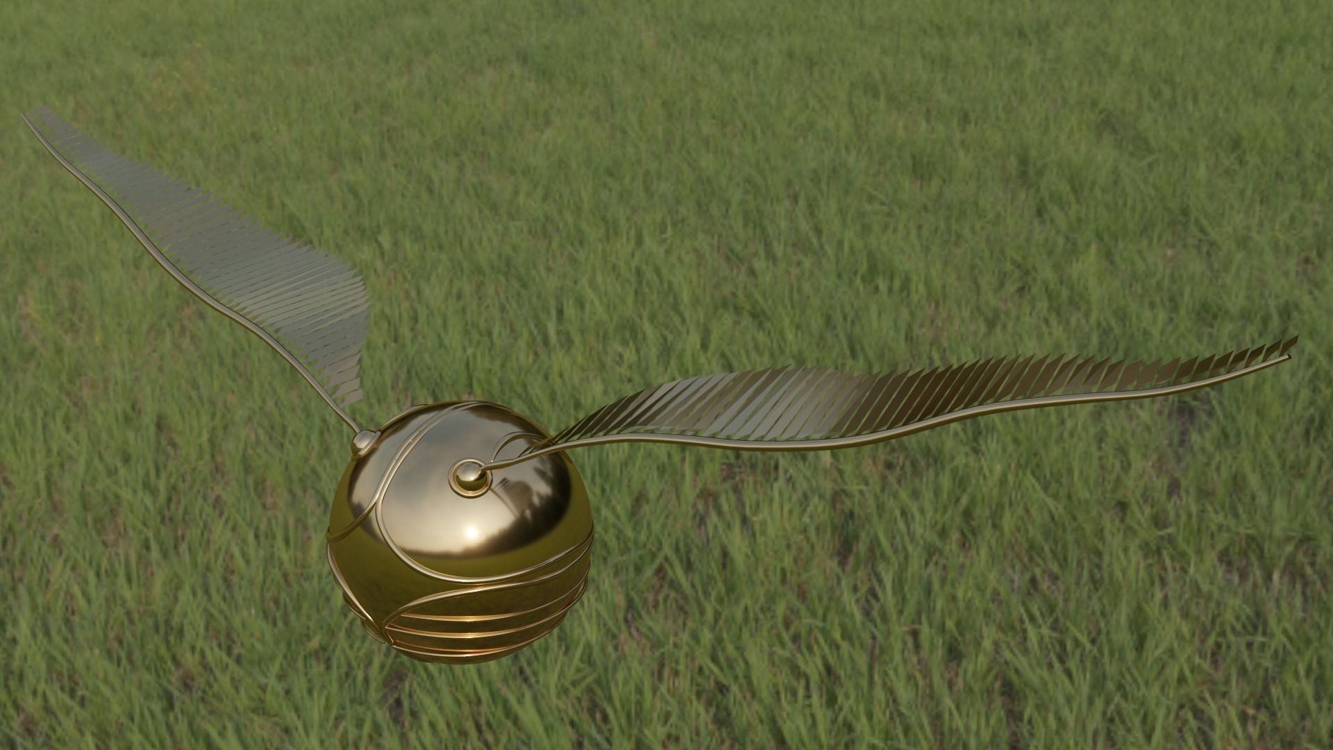 Golden Snitch from Harry Potter 3D model | CGTrader