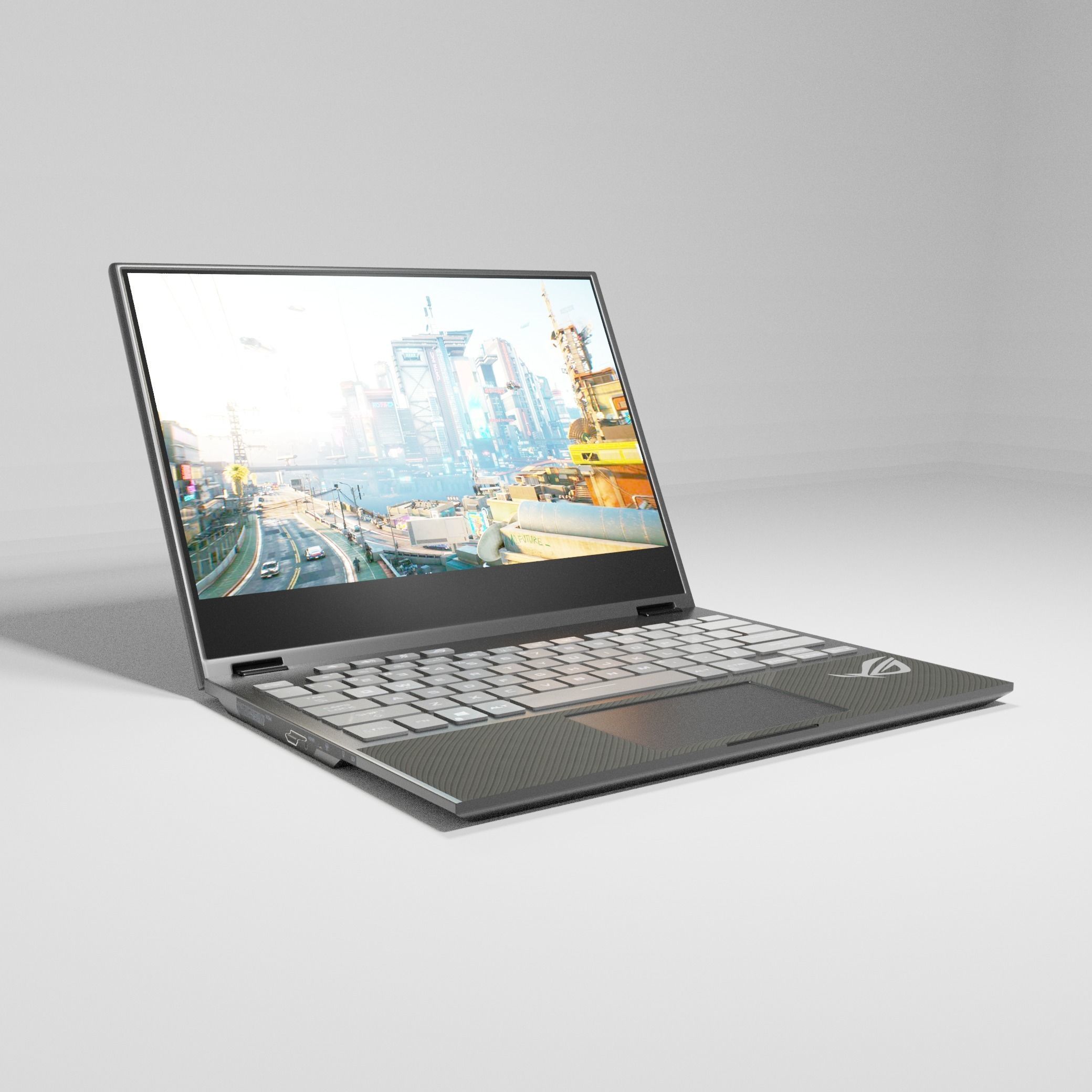 ASUS ROG Flow notebook 3D model | CGTrader